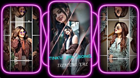 Tinku Jiya 💫🥰 Xml File Hindi Song 🔰 Xml File Alight Motion 🔰 New Xml File 🔰 Youtube