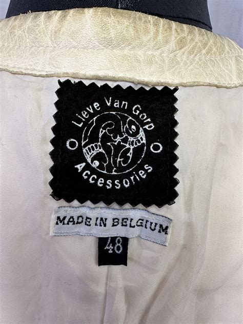Lieve Van Gorp Rare Lieve Van Gorp Leather Gilet Grailed