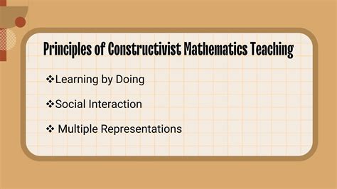Constructivism In Mathematics Teaching Pdf Educational Assessment Education