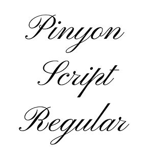 Pinyon Script Regular Free Fonts On Creazilla Com