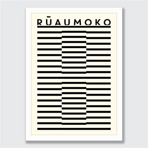 Rūaumoko Art Print By Home Time Endemicworld
