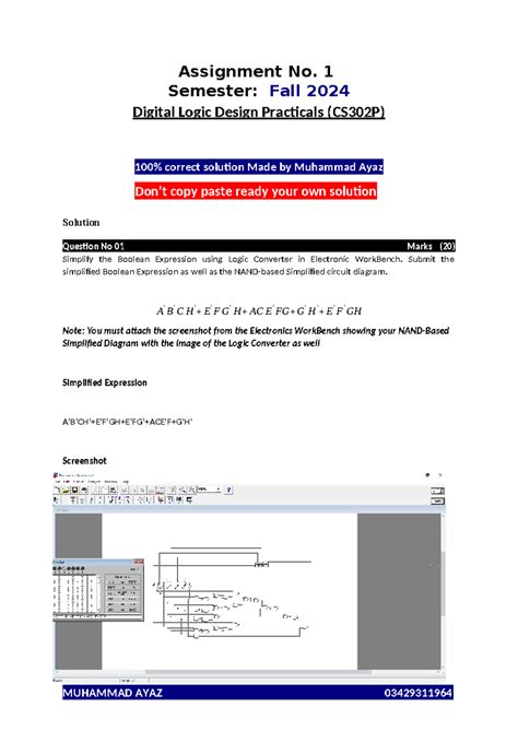 CS302 P Assignment 1 Correct Solution Assignment No 1 Semester Fall