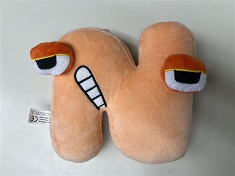 Alphabet Lore Plush N Alphabet Lore Stuffies Quick Ship New Letter N