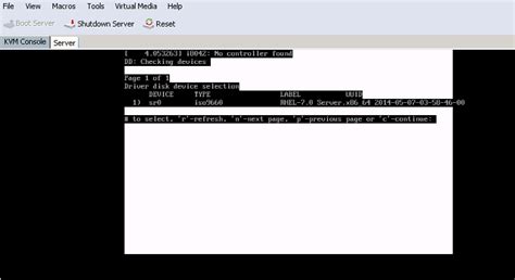 install redhat centos operating system on ucs m series server cisco