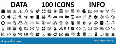 database icons server cloud management network processes security computer bases online vector