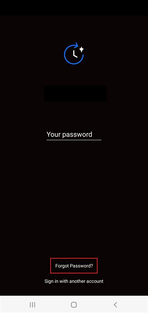 Perform The Forgot Password Process To Regain Access To Workforce