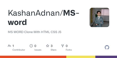 ms word index at main · kashanadnan ms word · github