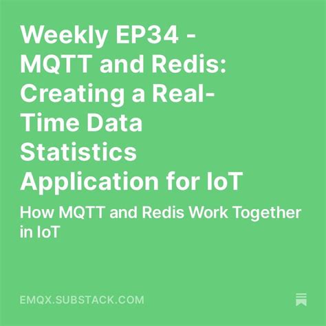 emq technologies on linkedin weekly ep34 mqtt and redis creating a