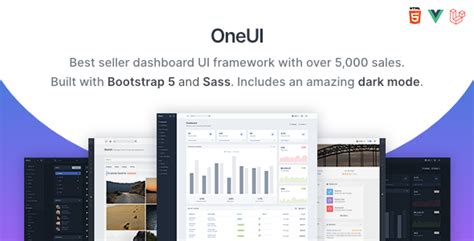 Oneui Bootstrap 4 Admin Dashboard Template And Laravel Starter Kit Trên