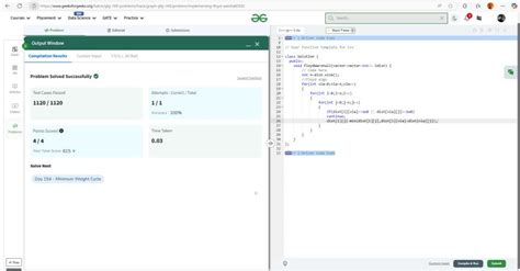 Gfg160daysofcode Geeksforgeeks Floydwarshall Graphalgorithms