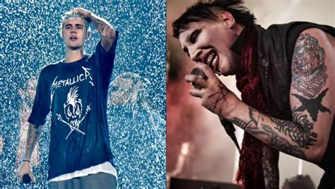 Marilyn Manson Ups His Beef With Justin Bieber Says Biebs Has The Mind Of A Squirrel Maxim