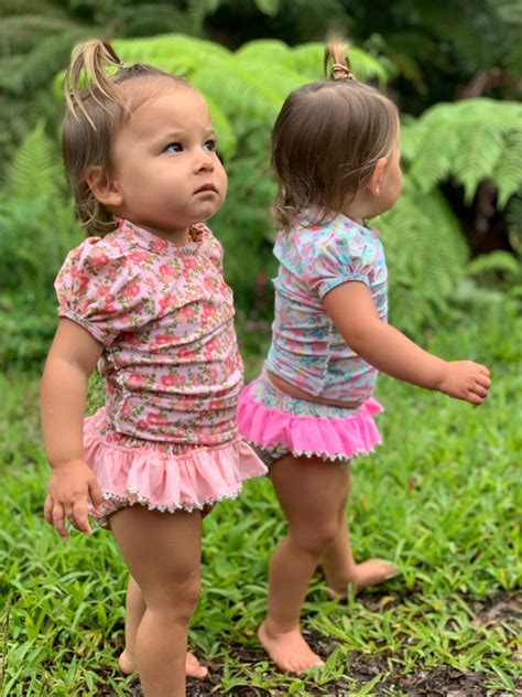 Olivia Swim Diaper Rash Guard Set Kimi And Li Bikini