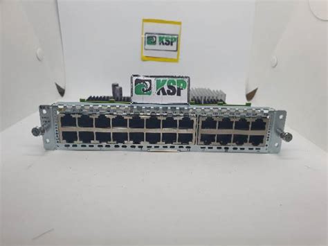 Jual Cisco SM X ES3 24 P 24 PoE PLUS Ports EtherSwitch Module For 2900 3900 4451 X Shopee