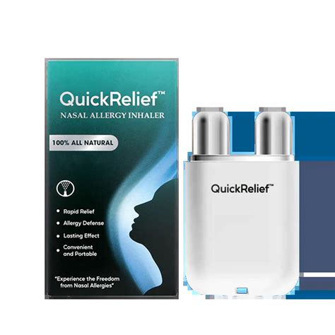 Quickrelief™ Nasal Allergy Inhaler Not Sold In Stores
