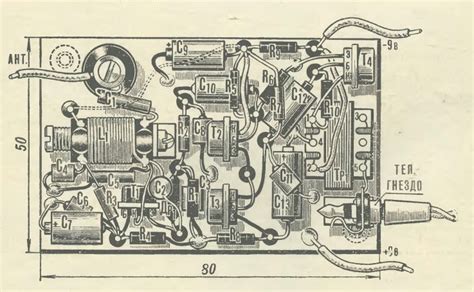 1968 Soviet 10 Meter Am Qrp Transmitter And Receiver Qrp Transmitter Electronic Circuit Projects