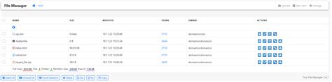 how to extract a zipped file using tiny file manager — interworx