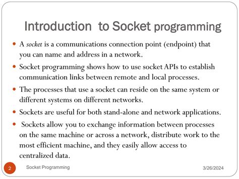 SOLUTION Chapter 6 Socket Programming Studypool