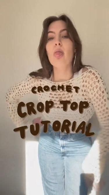 Crochet Crop Top Pattern Free Crochet Crop Top Pattern Crochet Top Pattern Crochet Fashion