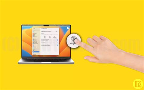 How To Set Up Touch ID On Mac MacBook Add Remove