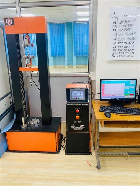 Stainless Steel Digital Servo Universal Testing Machine Model Name Number Amt Sc Capacity