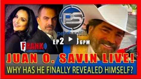 Ep 2673 6pm Juan O Savin Live Why Is He Finally Revealing Himself