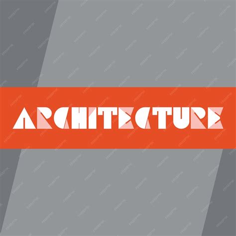 Premium Vector Architecture Template Design Construction Concept