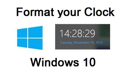 How To Format Date Time In Windows