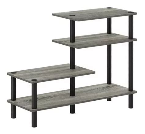 Furinno Turn N Tube Estante De Exhibicion Lateral De Niv Cuotas Sin Inter S
