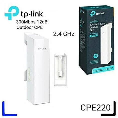 Access Point Outdoor Tp Link 2 4ghz 300mbps Cpe220 Cpe 220 Cpe 220