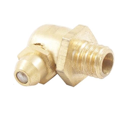 Corrosion Proof And Crack Proof Brass Grease 90 Degree Elbow Hardness