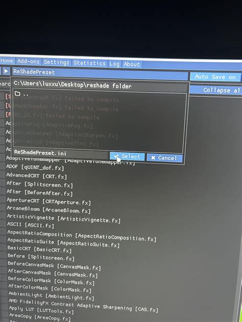 why isn t my reshade preset not working r thesims4mods