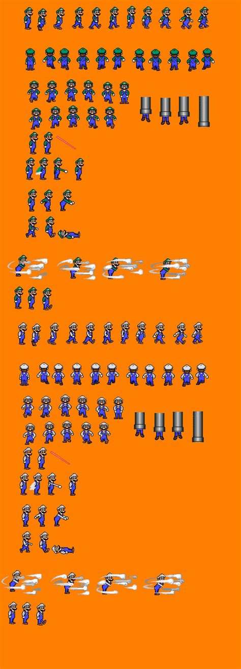 Ultimate Weegee Sprites By Imhomiejaydev On Deviantart