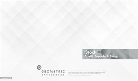 조명 과 그림자 배경추상 흰색과 회색 그라데이션 기하학적 사각형 현대적인 미래지향적인 와이드 배너 디자인 광고 포스터 템플릿 비즈니스 프레젠테이션에 사용할 수 있습니다 벡터