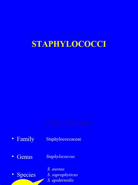 Staphylococci Lecture Pdf Staphylococcus Staphylococcus Aureus
