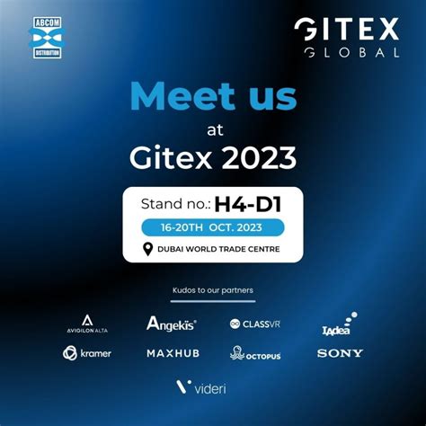 Abcom Gitex2023 Innovation Technology Techevent Excitingtimes Abcom Distribution Llc