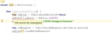 Double Click Advertising Doubleclick Use Kotlin Programmatically Face