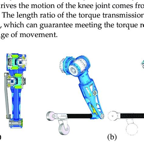 Three Dimensional 3d Structural Model Of The Robot Limbs A Download Scientific Diagram
