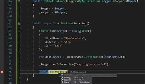 Use Automapper In Console Application Thecodebuzz