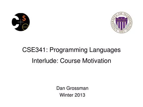 ppt cse341 programming languages interlude course motivation