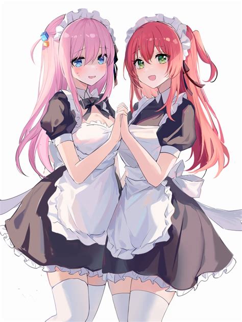 Gotoh Hitori And Kita Ikuyo Bocchi The Rock Drawn By Mingxmkp2333