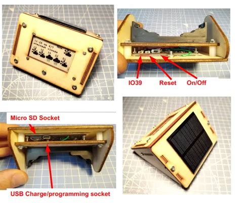 The Curious Electric Company TTGO T V Solar E Ink Display Instructions