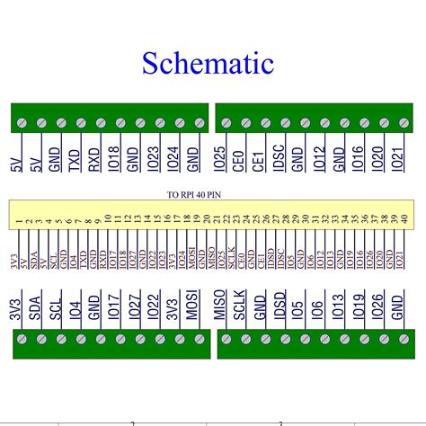 Ultra Small Rpi Pinout Terminal Block Breakout Board Module For Raspberry Pi