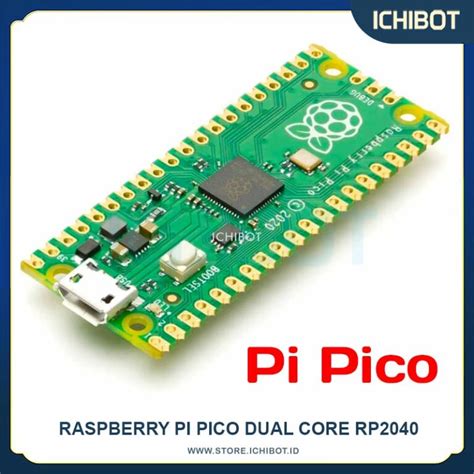 Raspberry Pi Pico W Dual Core Rp2040 Development Board Tersolder Ichibot Store