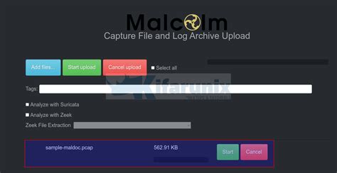 Analyze Pcap Files Using Malcolm Network Traffic Analysis Tool