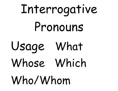 Interrogative Pronouns Docx