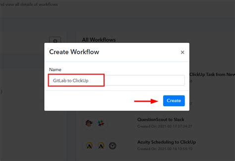 how to create clickup task from new gitlab issue pabbly