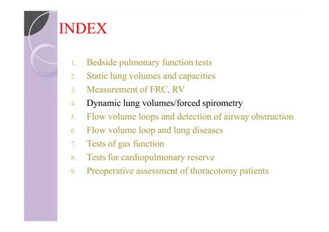 Pulmonary Function Tests Pptx