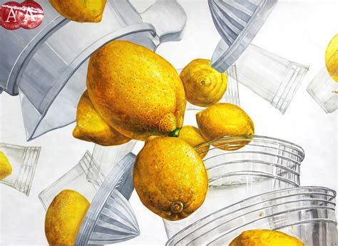 시각미술학원 과일 라임 레몬