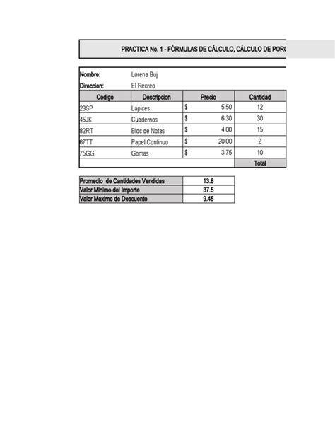 Libro De Excel Intermedio Pdf
