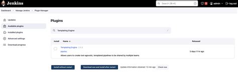 Jenkins Templating Engine